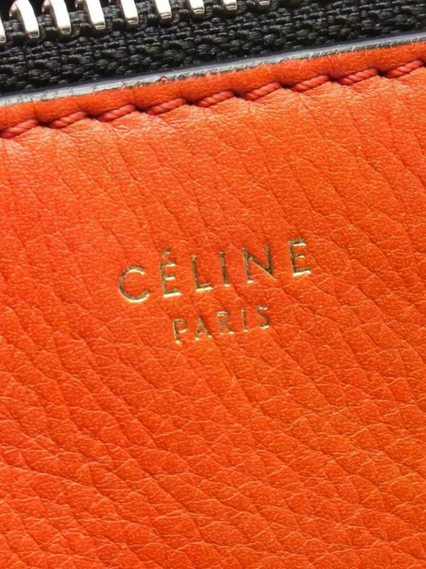 Celine 2010-2026 Medium Leather Edge Handbag