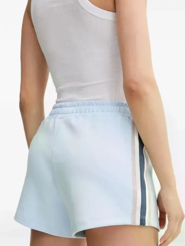 Guess Logo-print Side-stripe Shorts