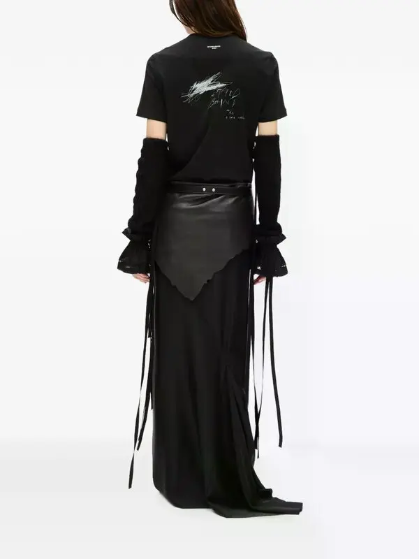 ANN DEMEULEMEESTER Rib-knit Gauntlets