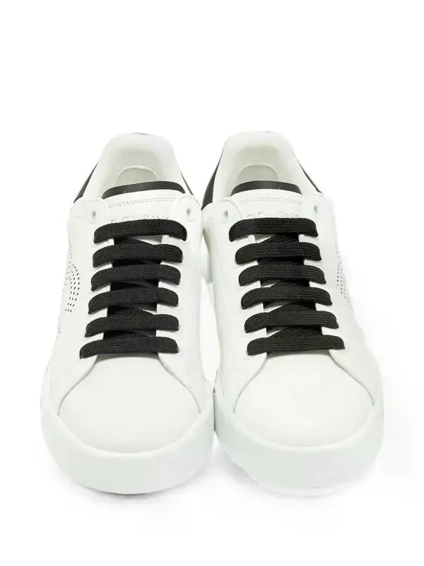 Dolce & Gabbana Perforated Logo Sneakers