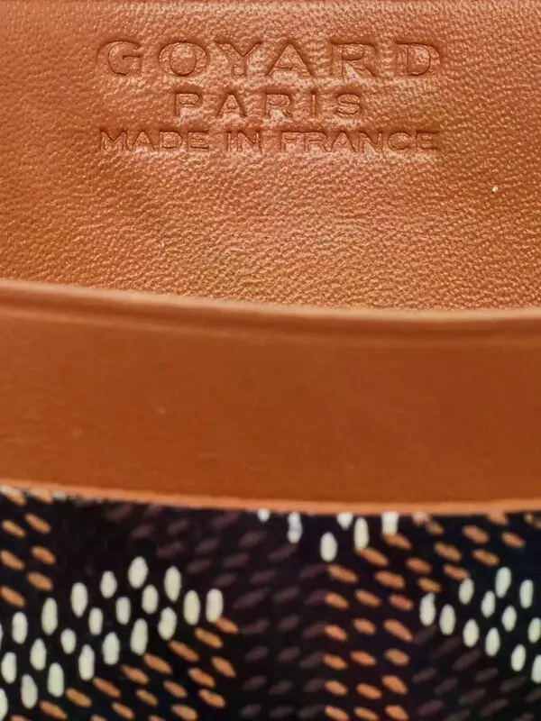 Goyard 2018 Saint Sulpice Goyardine Card Holder