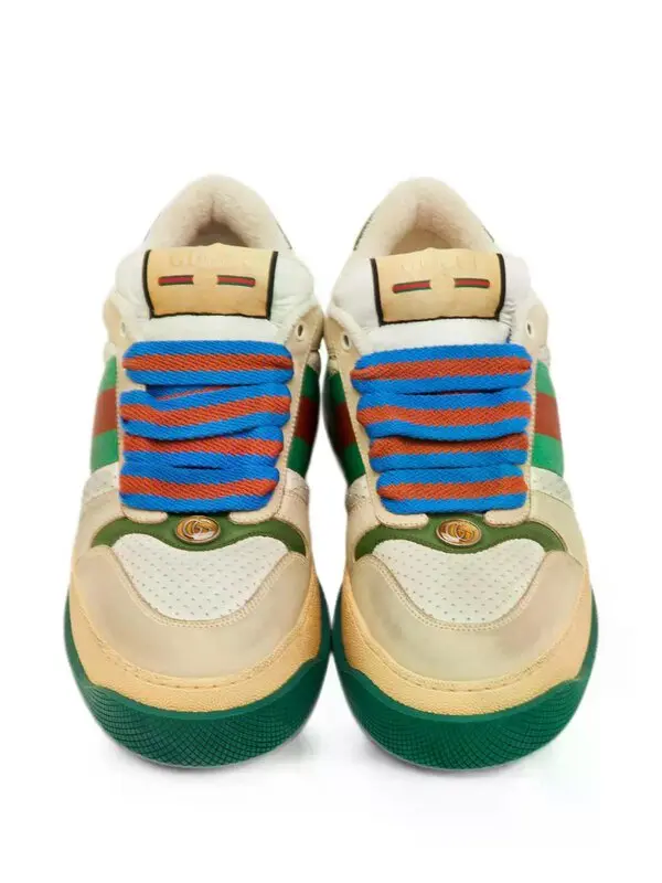 Gucci Screener Web-stripe Sneakers