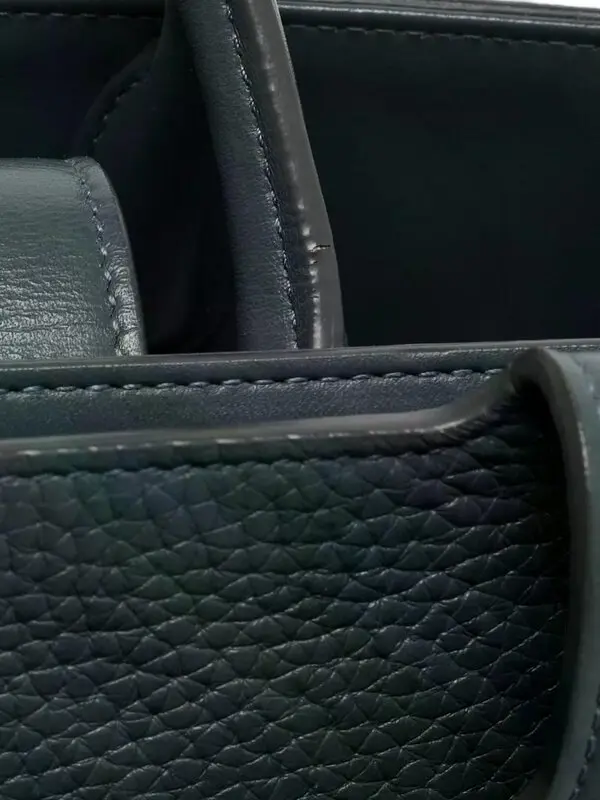 Dior Diorever Leather Tote Bag - Grey