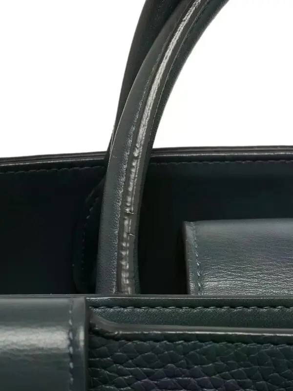 Dior Diorever Leather Tote Bag - Grey