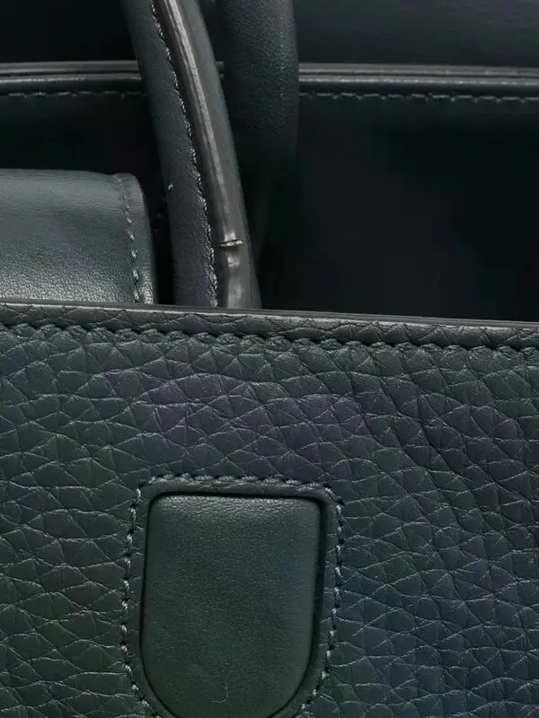 Dior Diorever Leather Tote Bag - Grey