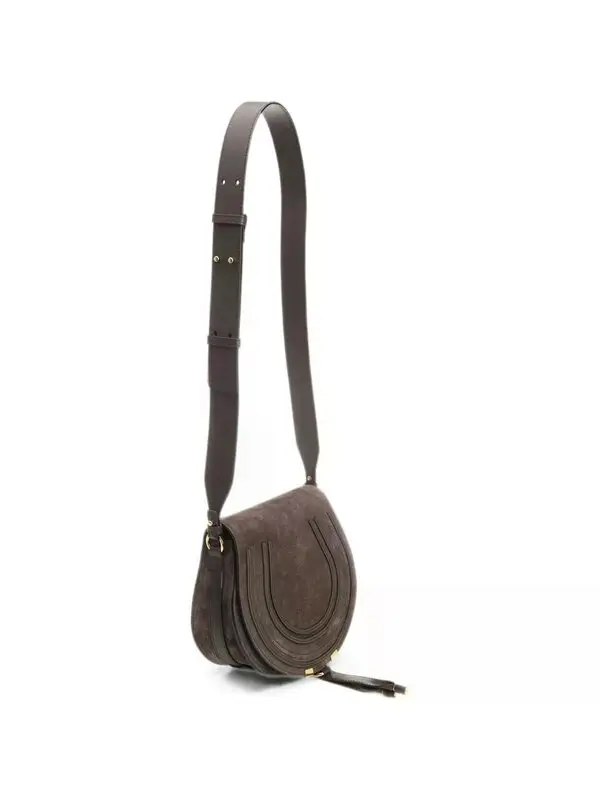 Chloé Marcie Saddle Leather Shoulder Bag