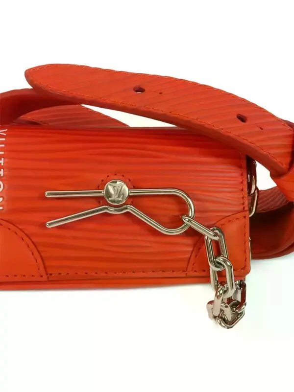 LOUIS VUITTON Micro Steamer Leather Shoulder Bag