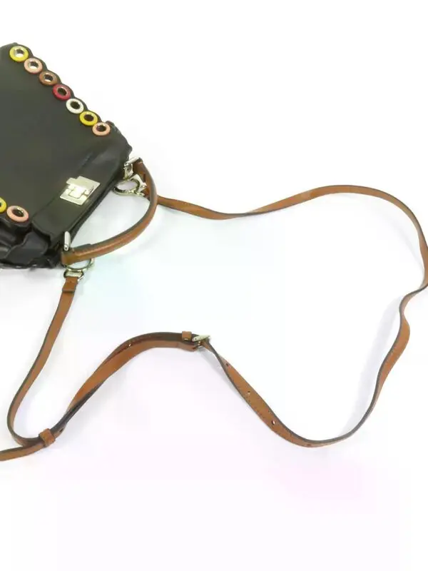 Fendi Peekaboo Eyelet Shoulder Bag