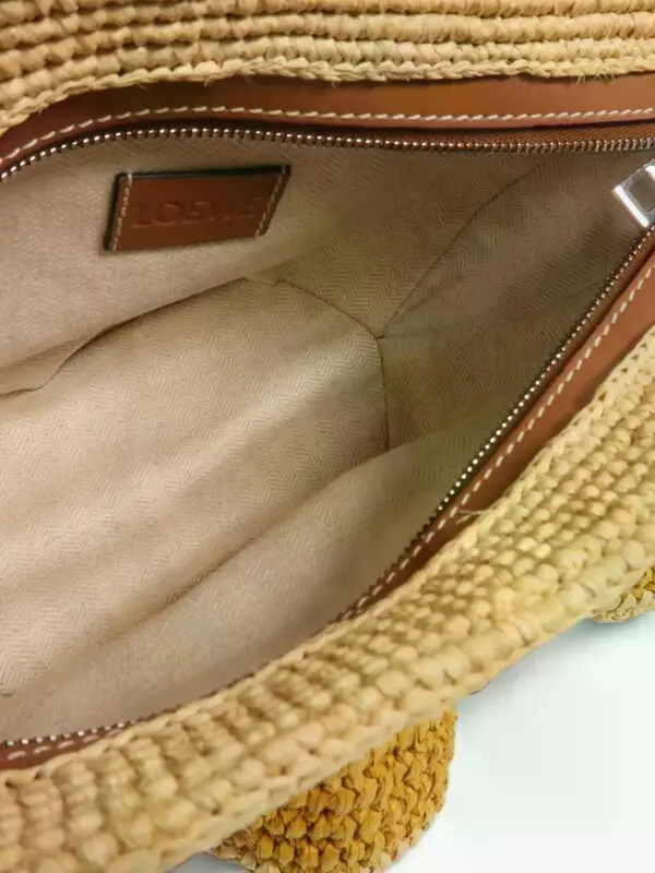 Loewe Paula's Ibiza Ruffled Shoulder Bag