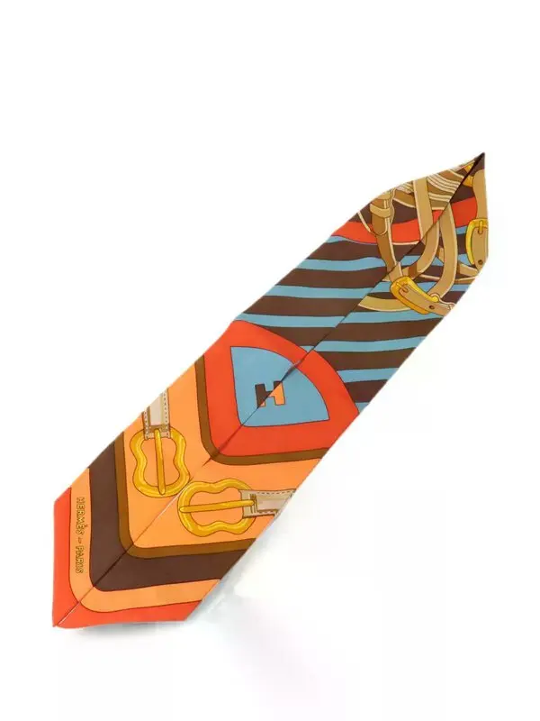 Hermès Silk Print Scarf