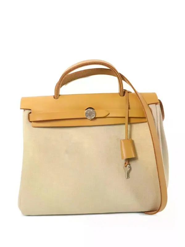 Hermès Pm Herbag Shoulder Bag - Neutrals