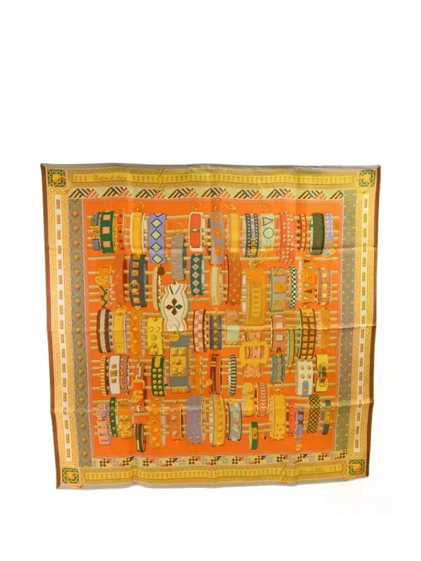 Hermès Colliers De Chiens Scarf