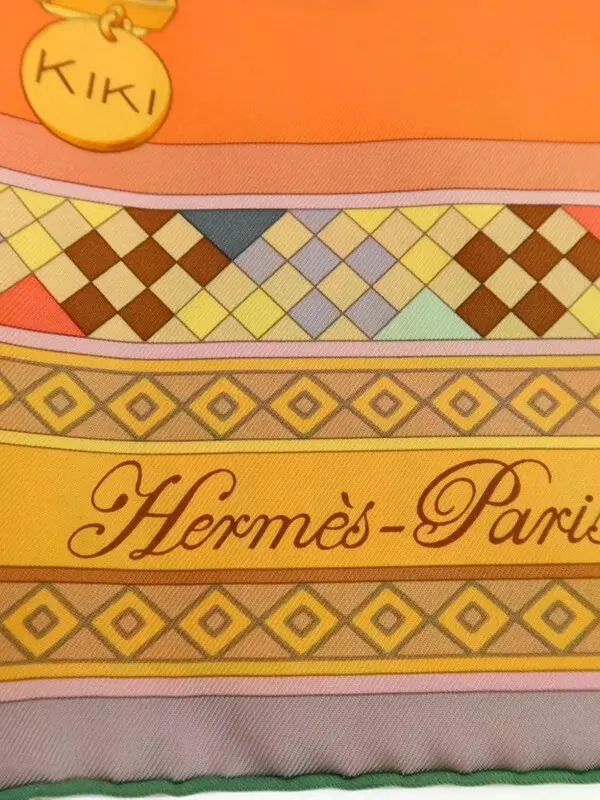 Hermès Colliers De Chiens Scarf