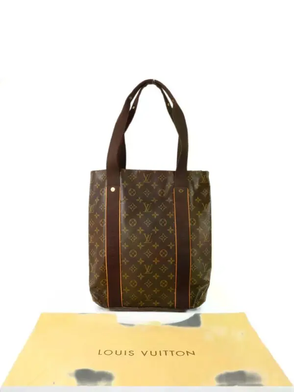 LOUIS VUITTON Monogram Cabas Beaubourg Shoulder Bag