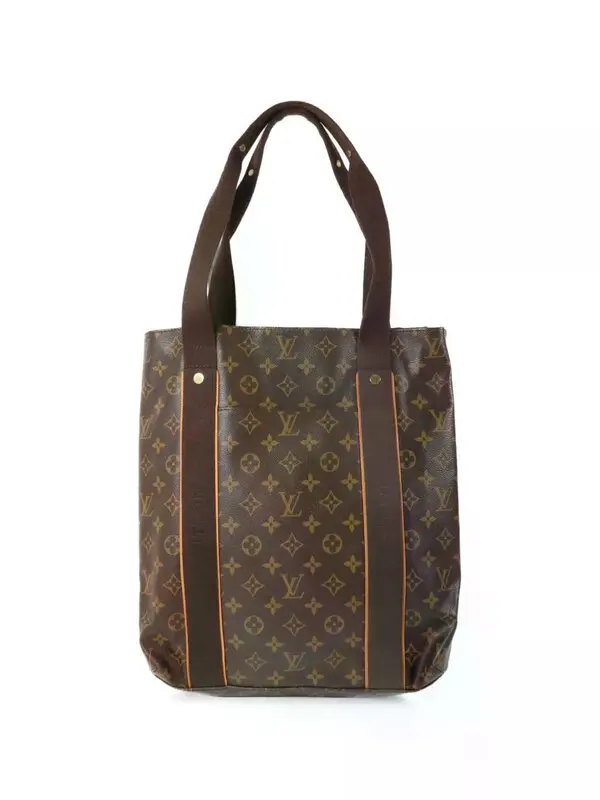 LOUIS VUITTON Monogram Cabas Beaubourg Shoulder Bag - Brown