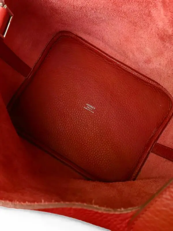 Hermès 2014 Mm Picotin Tote Bag - Red