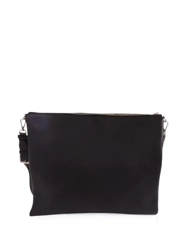 Fendi Roma Pouch Shoulder Bag - Black