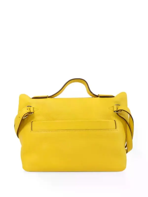 Hermès 2022 Mini 24/24 Jaune Citron Tote Bag