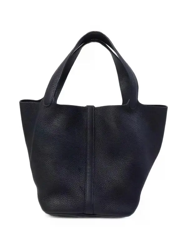 Hermès Mm Picotin Tote Bag - Blue