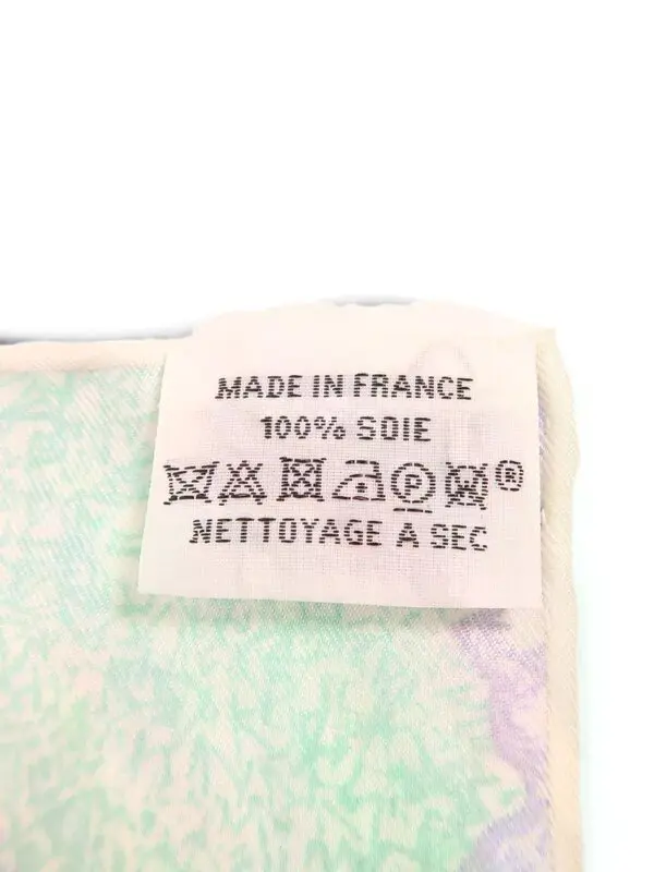 Hermès Illustrative-print Silk Scarf