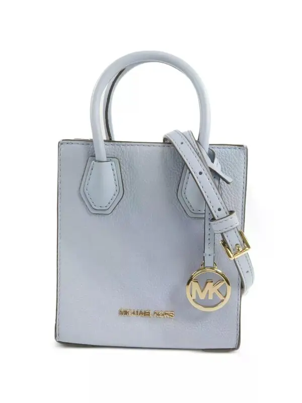 Michael Kors Leather Shoulder Bag - Blue