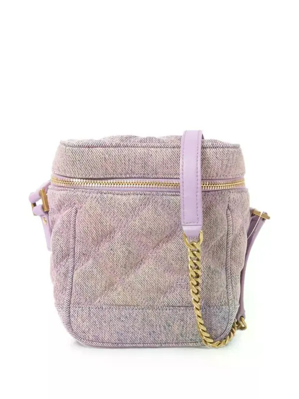 Saint Laurent 1980s Paris Quilted Vanity Shoulder Bag