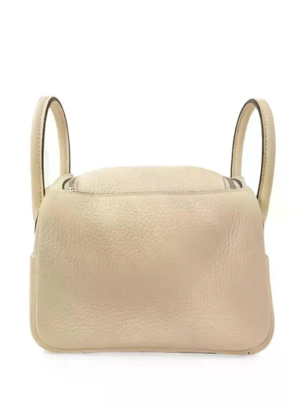 Hermès Mini Lindy Two-way Leather Tote Bag
