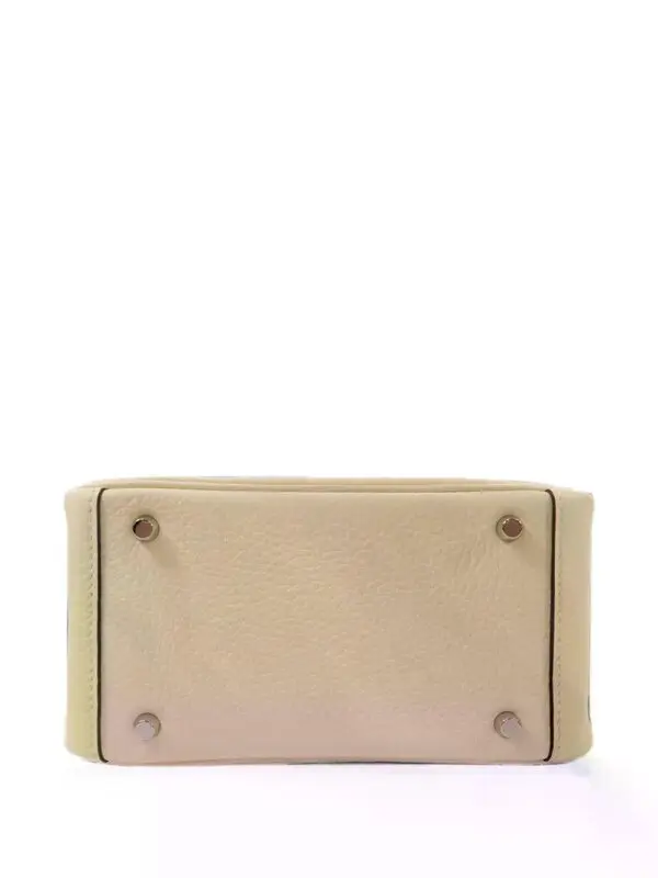 Hermès Mini Lindy Two-way Leather Tote Bag