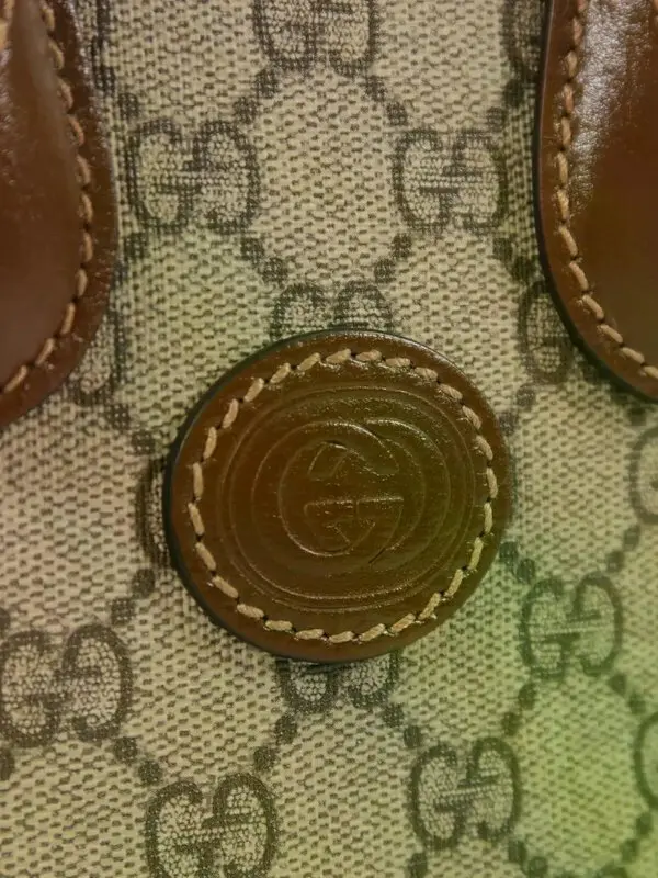 Gucci Mini Gg Supreme Interlocking Tote Bag