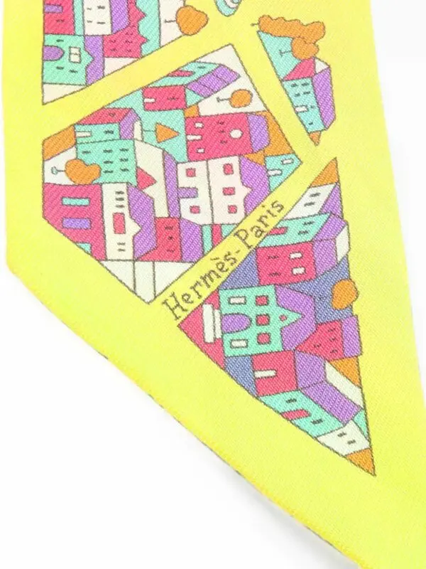 Hermès Silk Print Scarf