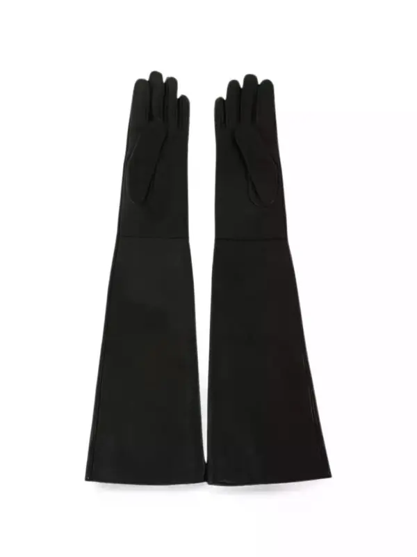 Hermès Long Leather Gloves