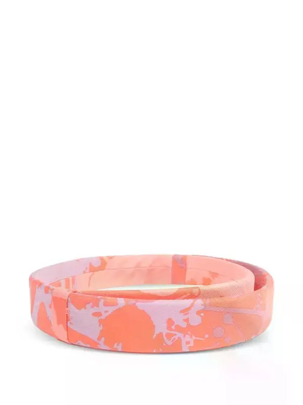 Hermès Silk Abstract Print Hairband