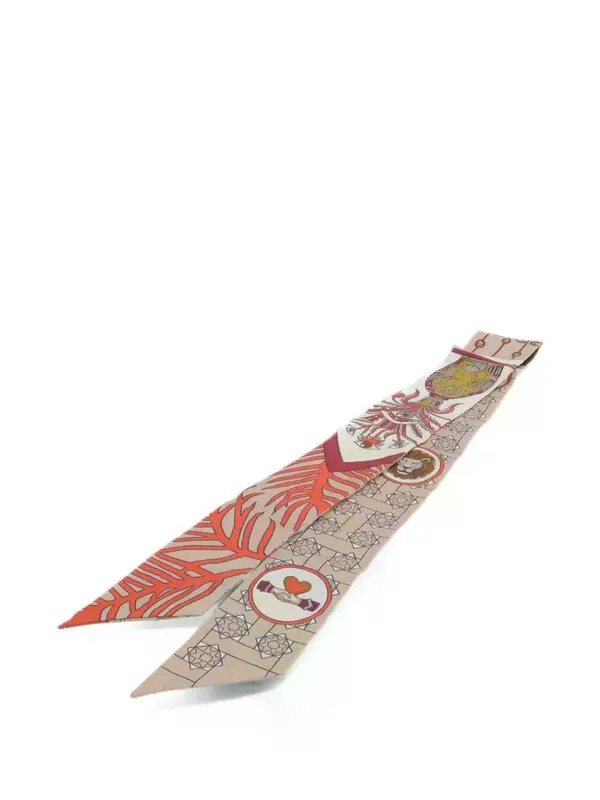 Hermès La Danse Des Amazones Twilly Scarf