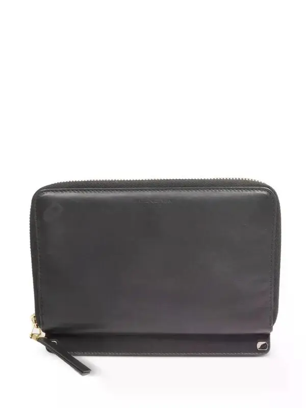 Balenciaga Round Zip-around Wallet