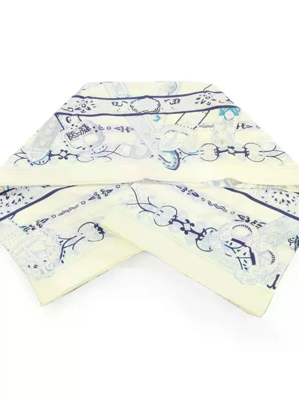 Hermès Graphic-print Scarf