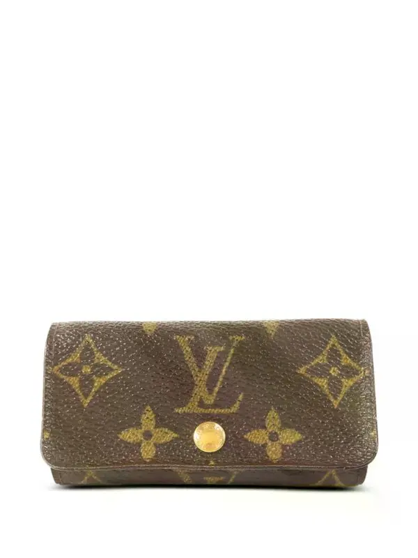 LOUIS VUITTON Monogram 4 Key Holder