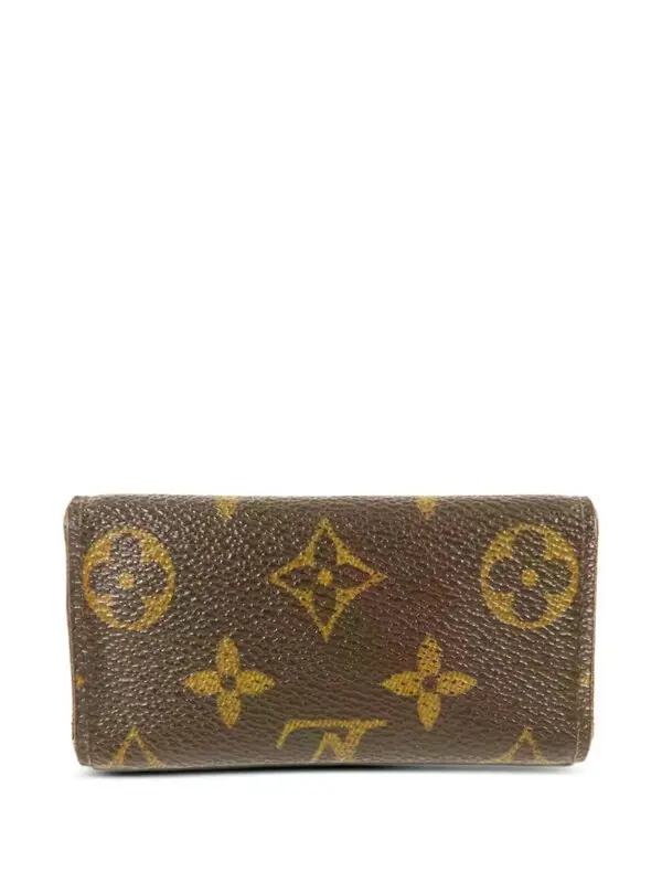 LOUIS VUITTON Monogram 4 Key Holder
