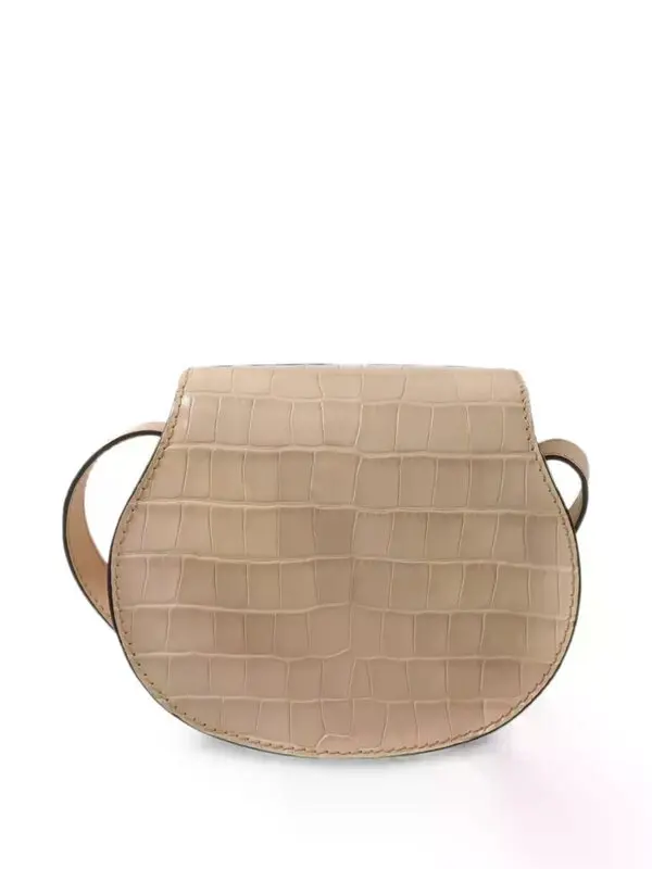 Chloé Small Marcie Saddle Cross Body Bag - Pink