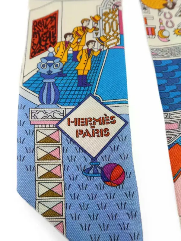 Hermès La Maison Des Carrés Twilly Scarf