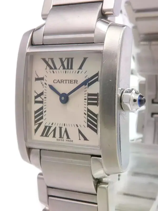 Cartier Tank Française Stainless Steel Watch