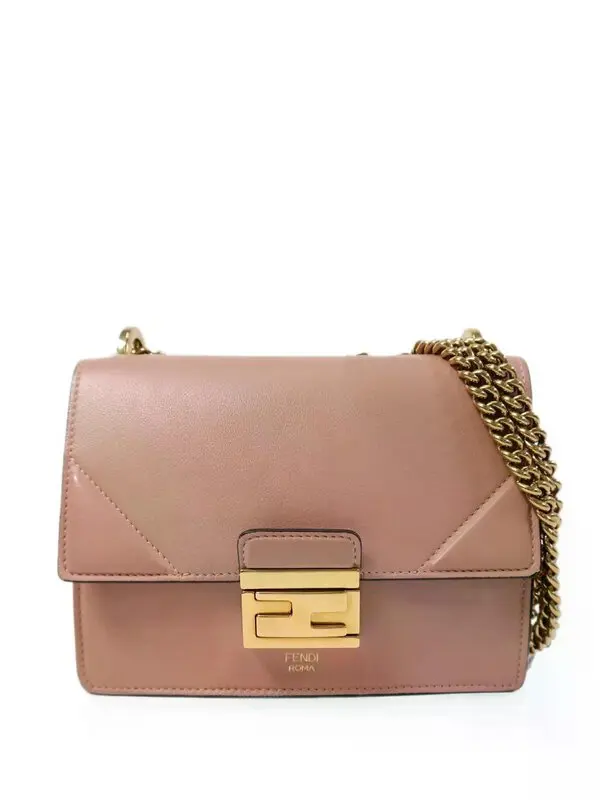 Fendi Kan U Chain Shoulder Bag - Pink
