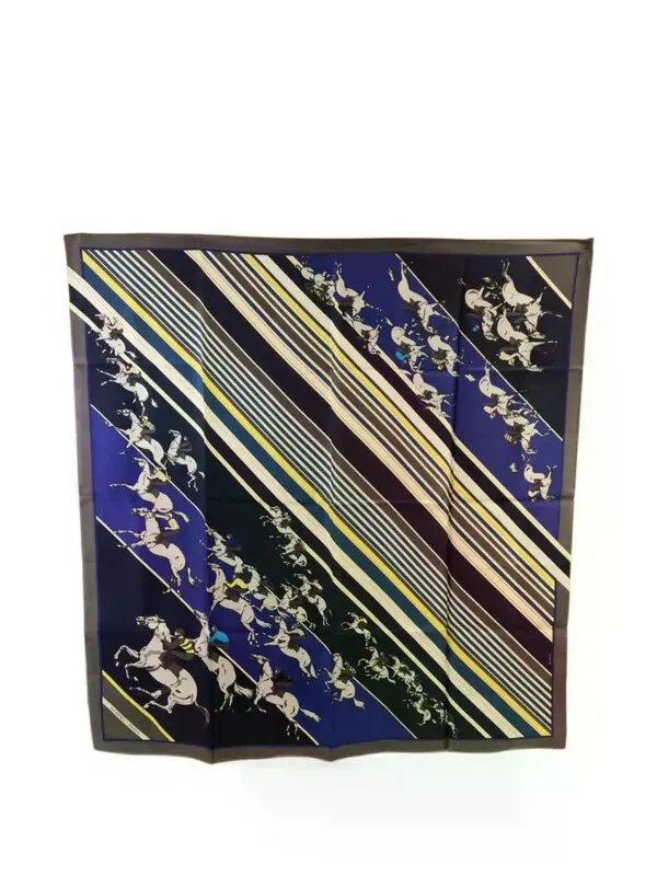Hermès Horse-print Scarf