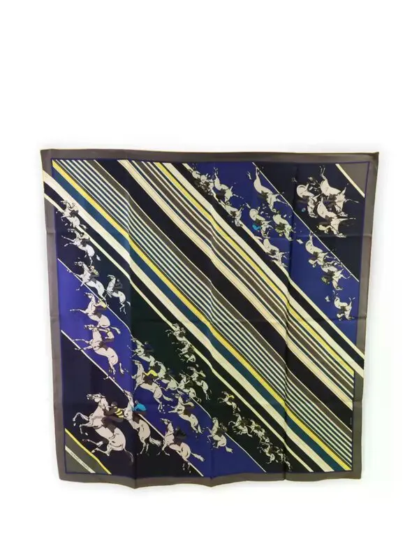 Hermès Horse-print Scarf