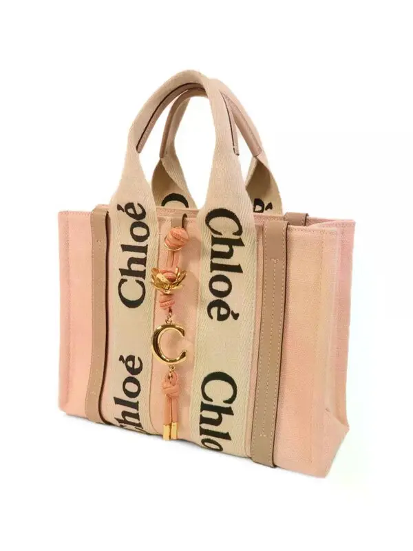 Chloé Woody Tote Bag - Pink