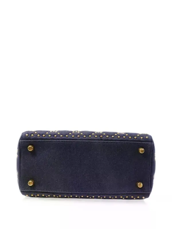 Dior Lady Studded Tote Bag