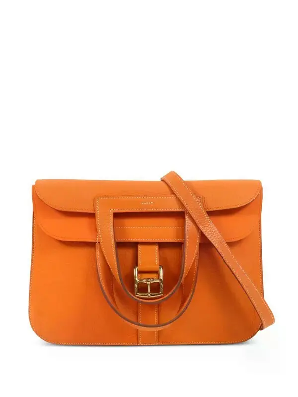 Hermès Halzan Tote Bag - Orange
