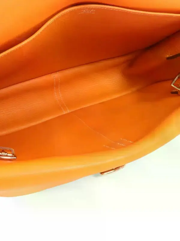 Hermès Halzan Tote Bag - Orange