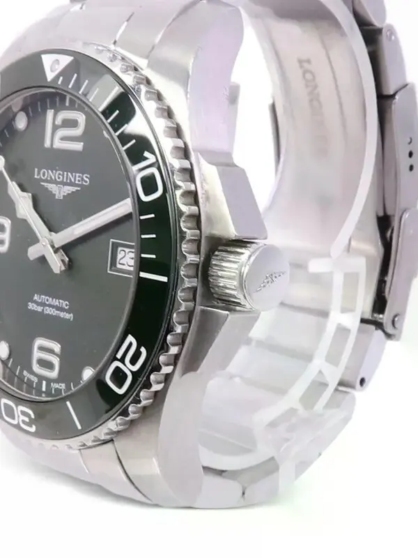 LONGINES Hydroconquest Automatic Watch With Rotating Bezel And Date Window