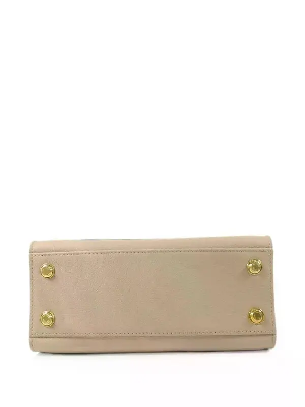 LOUIS VUITTON Mahina Calfskin Tote Bag - Neutrals