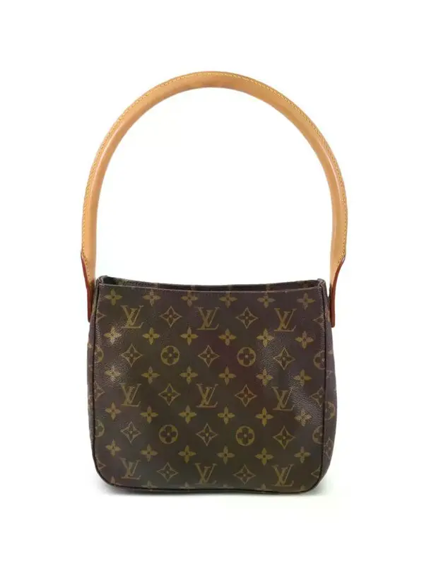 LOUIS VUITTON Monogram Canvas Mm Looping Tote Bag
